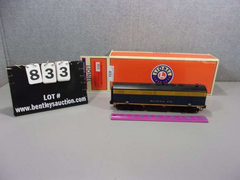 LIONEL #6-34639 SANTA FE F3 B LOCOMOTIVE - NON POWERED - Bentley ...