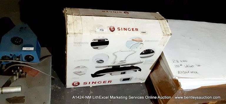 SINGER MODEL ESP2 STEAM PRESS - Bentley & Associates, LLC