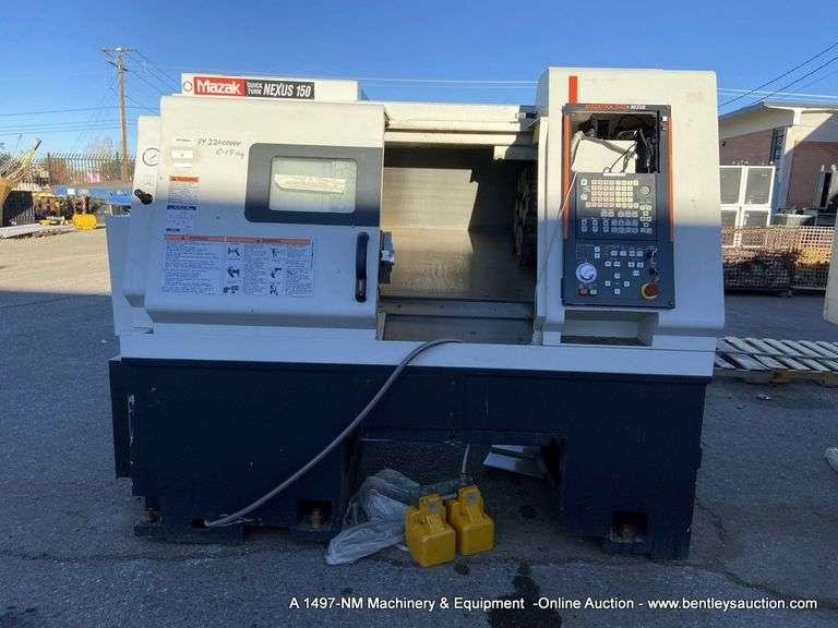 MAZAK QUICK TURN NEXUS 150 LATHE - Bentley & Associates, LLC
