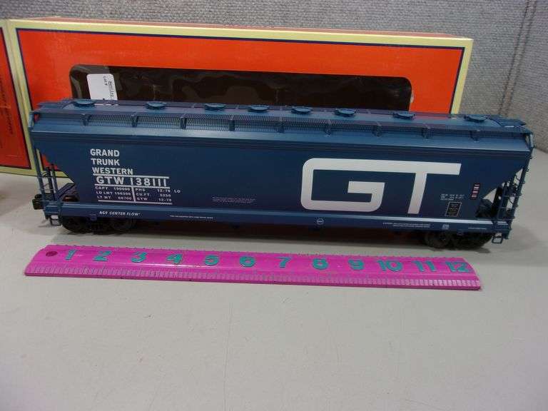 LIONEL 6-27082 GRANDE TRUNK ACF 4-BAY HOPPER - Bentley & Associates, LLC