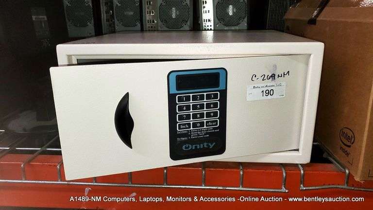 ONITY ELECTRONIC IN-ROOM SAFE - Bentley & Associates, LLC