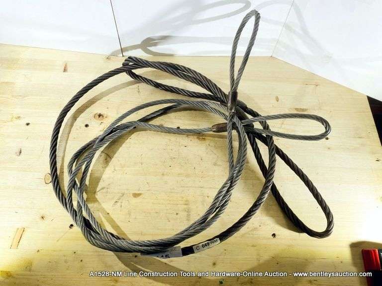 CABLE WIRE ROPE SLING - Bentley & Associates, LLC