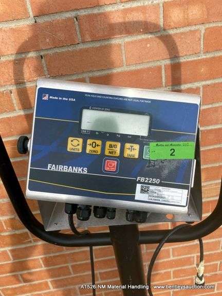 FAIRBANKS SCALE FB2250 - Bentley & Associates, LLC