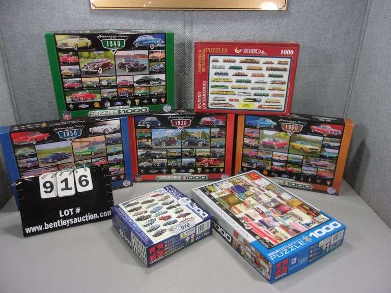 LOT: 7 EMPTY PUZZLE BOXES - Bentley & Associates, LLC
