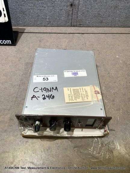 ORTEC 556 HIGH VOLTAGE POWER SUPPLY - Bentley & Associates, LLC