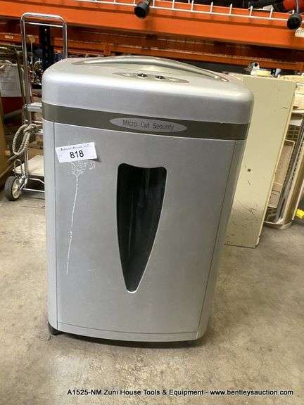 STAPLES MICRO CUT SECURITY PAPER SHREDDER - Bentley & Associates, LLC