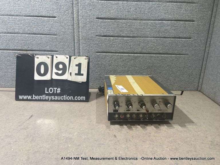 SYSTRON DONNER 100A PULSE GENERATOR - Bentley & Associates, LLC