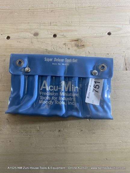 MOODY TOOLS 58-0152 ACU-MIN SUPER DELUXE TOOL SET - Bentley ...