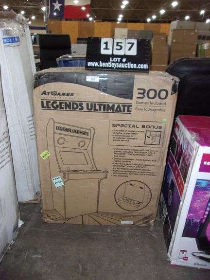 LEGENDS ULTIMATE ARCADE - 300 GAMES INCLUDED - Bentley & Associates, LLC