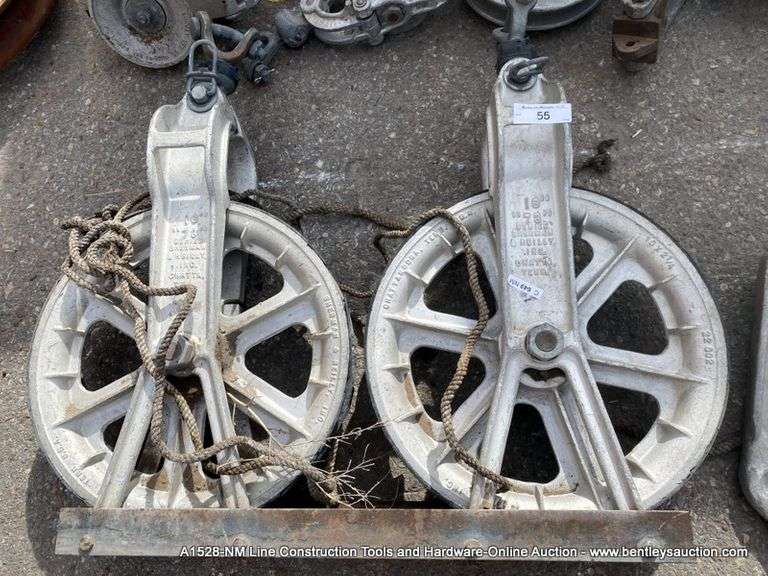 SHERMAN & REILLY PULLING SHEAVES, 16" (2X MONEY) - Bentley & Associates ...