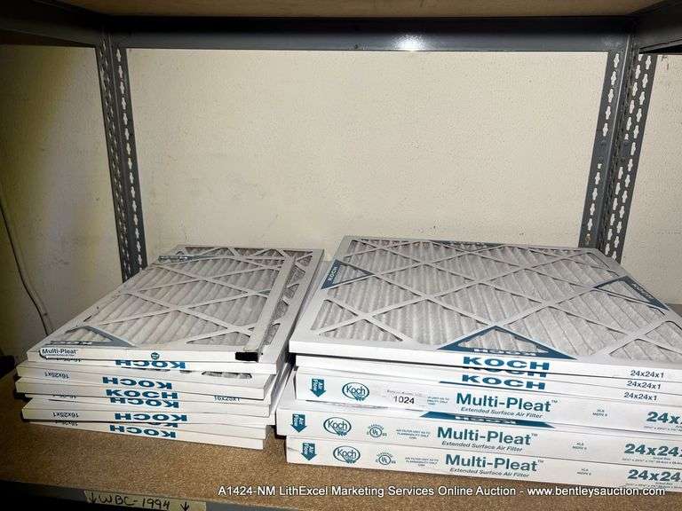 STACK: ASSORTED KOCH AIR FILTERS - Bentley & Associates, LLC