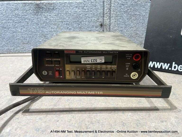 KEITHLEY 175 AUTORANGING MULTIMETER - Bentley & Associates, LLC