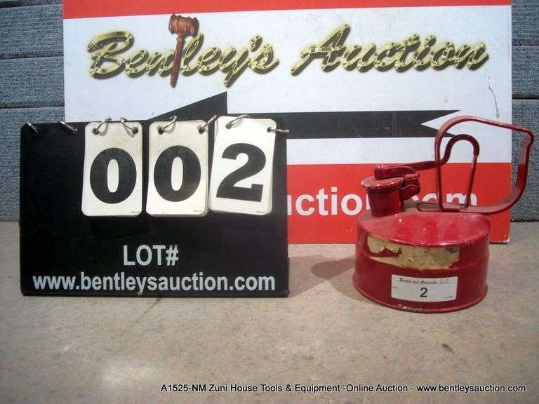 SMALL LIQUID CONTAINER - Bentley & Associates, LLC