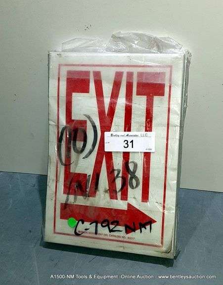 STACK: EXIT SIGNS - Bentley & Associates, LLC