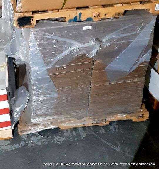 PALLET: ULINE WHITE BOXES - 20" X 20" X 20" - Bentley & Associates, LLC