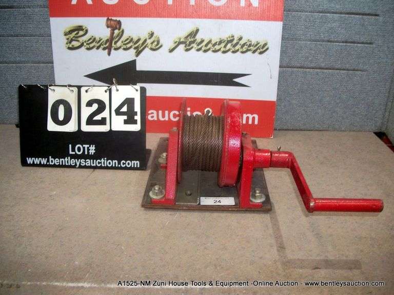 HAND CRANK WENCH - Bentley & Associates, LLC