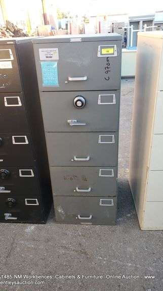 MOSLER 5 DRAWER SAFE - DENTS & SCRATCHES - Bentley & Associates, LLC