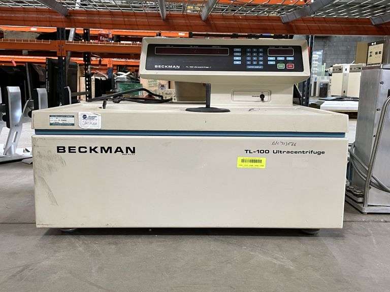 BECKMAN TL-100 ULTRACENTRIFUGE - Bentley & Associates, LLC