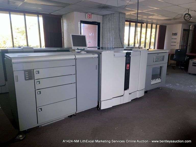 OCE VARIO PRINT 6320 ULTRA PLUS W/ SCREEN, 200-240 VOLT, 49" X 36" X 13 ...