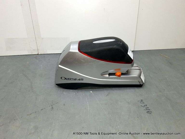 OPTIMA 45 ELECTRIC STAPLER - NO CHARGER - Bentley & Associates, LLC