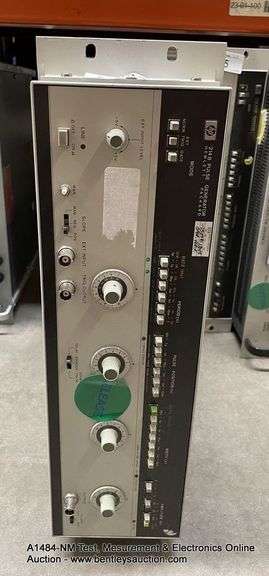 HP 214B PULSE GENERATOR - Bentley & Associates, LLC