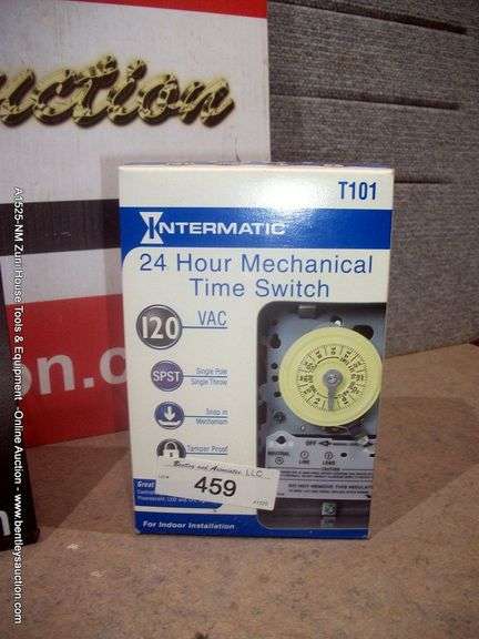 INTERMATIC T101 24-HOUR MECHANICAL TIME SWITCH - Bentley & Associates, LLC