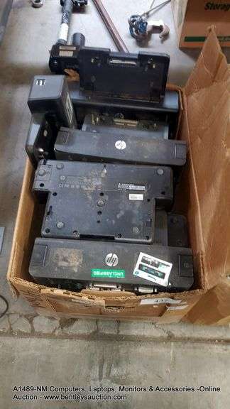 BOX: HP LAPTOP DOCKING STATIONS - Bentley & Associates, LLC