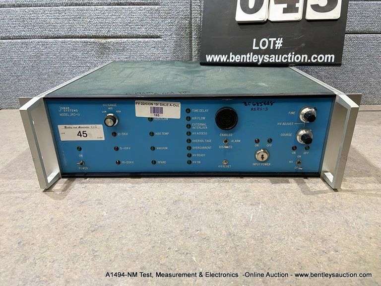 JOMAR SYSTEMS JRC-11 CONSOLE - Bentley & Associates, LLC