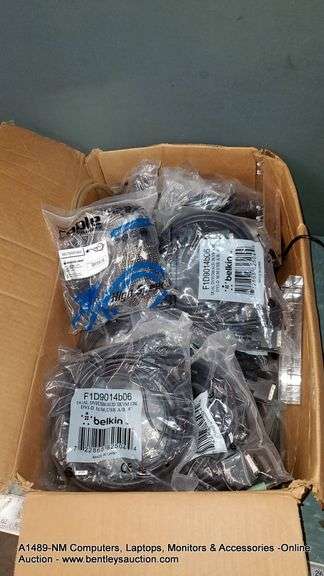BOX: BELKIN F1D9014B06 CABLES - Bentley & Associates, LLC