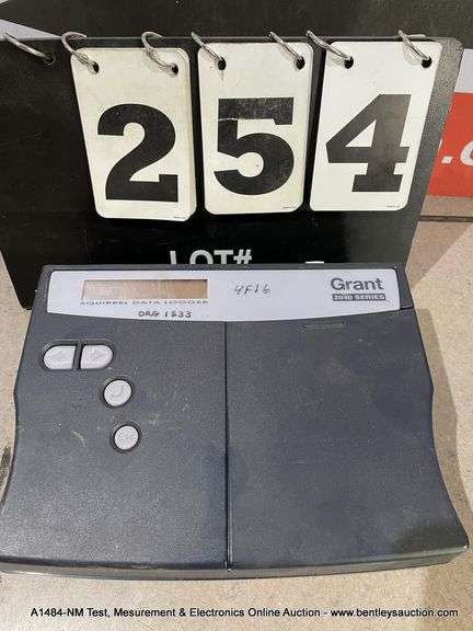 GRANT 2040 SERIES SQUIRREL DATA LOGGER - Bentley & Associates, LLC