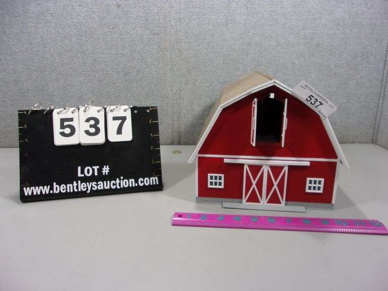 LIONEL MINITURE RED BARN (WITH WIRING) - Bentley & Associates, LLC