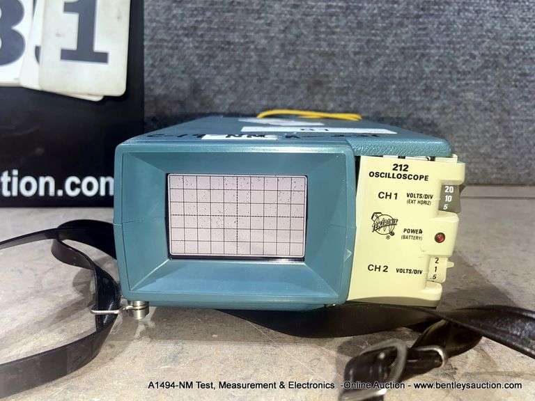 TEKTRONIX 212 OSCILLOSCOPE - Bentley & Associates, LLC