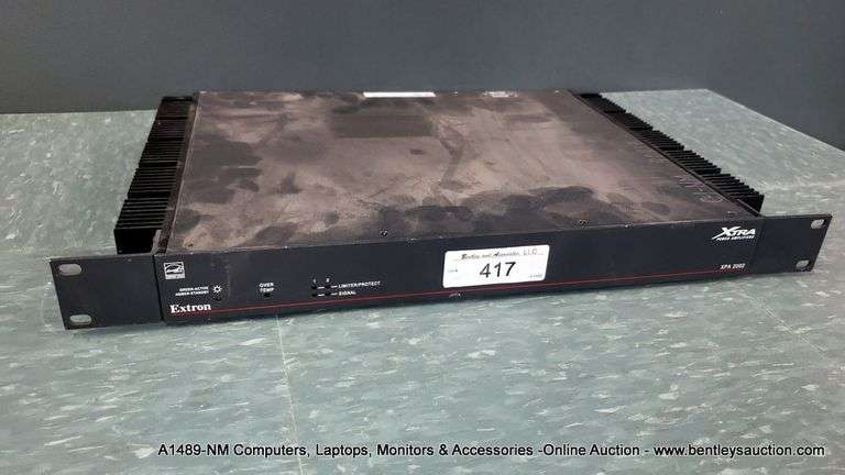 EXTRON XPA-2002 POWER AMPLIFIER - Bentley & Associates, LLC