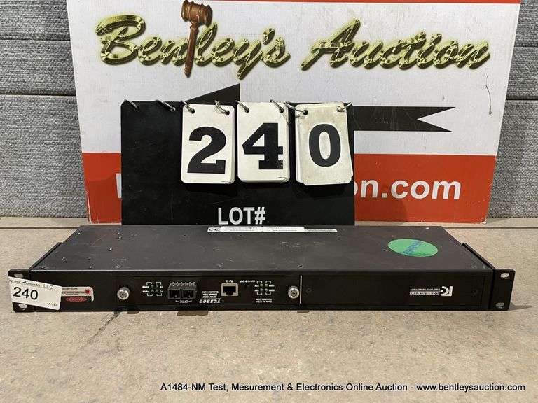 TC COMMUNICATIONS TC3300 ETHERNET FIBER MEDIA CONVERTER - Bentley ...