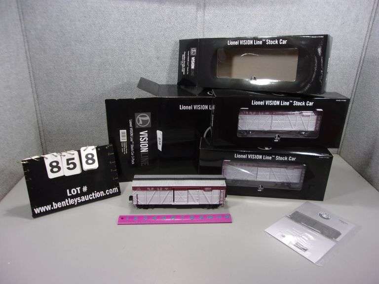 LIONEL VISION LINE 2026830 CANADIAN PACIFIC VISION STOCK CAR 3-PACK ...