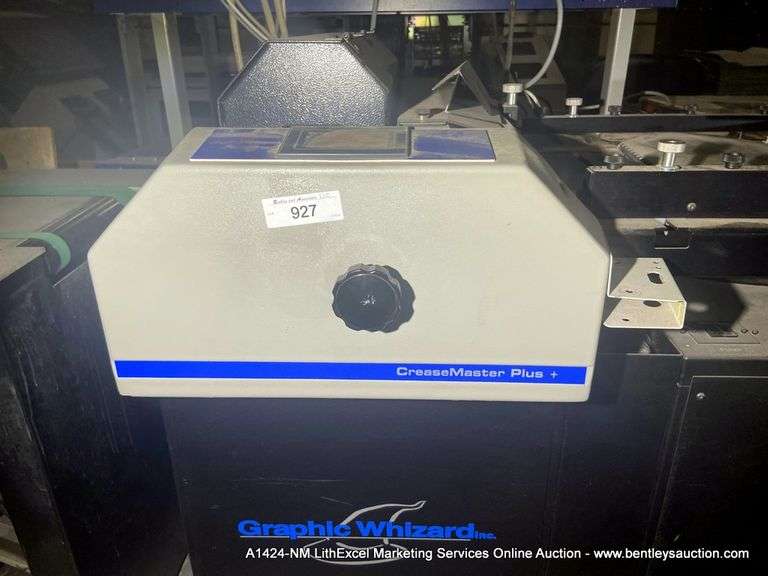 GRAPHIC WHIZARD CM PLUS-TS DIGITAL CREASING PERFING MACHINE - Bentley ...