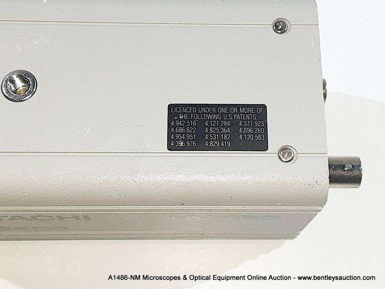 HITACHI HV-C20 CAMERA - Bentley & Associates, LLC