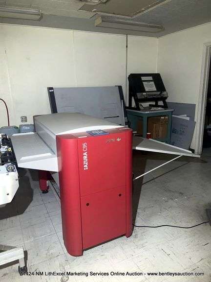 AGFA AZURA C95 PLATE PROCESSOR - Bentley & Associates, LLC