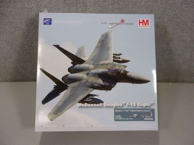HOBBY MASTER AIR POWER SERIES - DOUGLAS F-15C "DIGITAL SPLINTER SCHEME ...