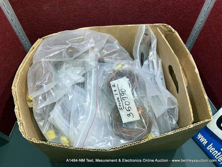 BOX: ASSORTED THERMOCOUPLES - Bentley & Associates, LLC