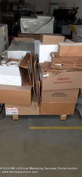 PALLET: ASSORTED ENVELOPES - Bentley & Associates, LLC
