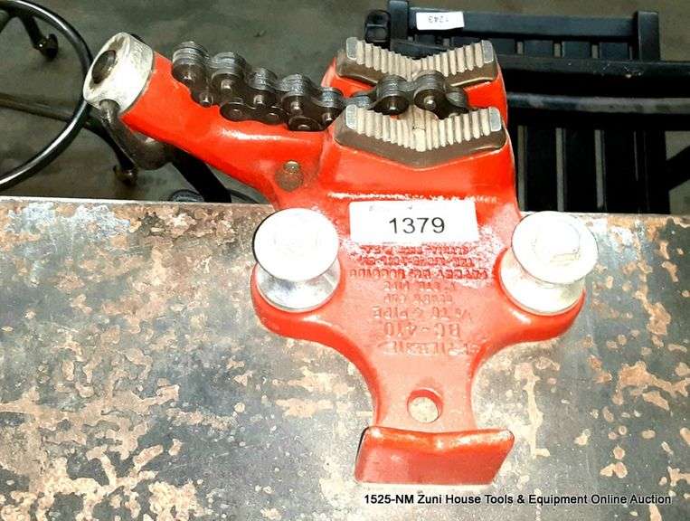 RIGID BENCH CHAIN VISE - Bentley & Associates, LLC