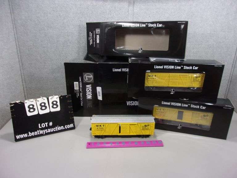 LIONEL VISION LINE 2026860 M-K-T VISION STOCK CAR 3-PACK - Bentley ...