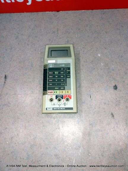 FLUKE 8020B MULTIMETER - Bentley & Associates, LLC