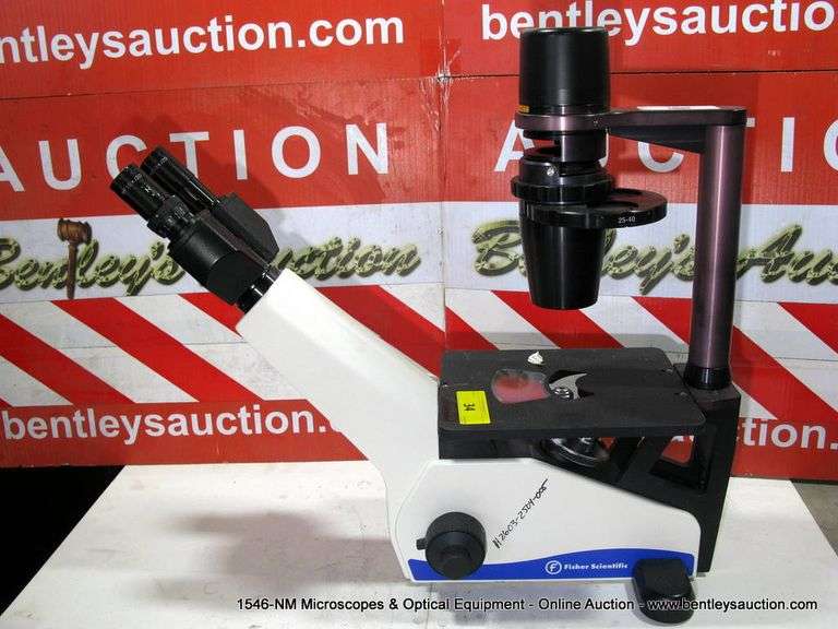 FISHER SCIENTIFIC 12-560-45 MICROSCOPE - Bentley & Associates, LLC