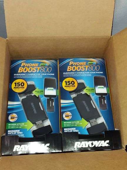BOX: RAYOVAC PORTABLE POWER MICRO USB - Bentley & Associates, LLC