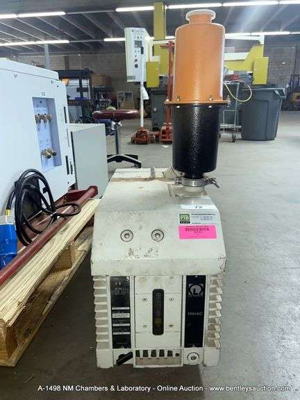 LEYBOLD TRIVAC TYP. D65BCS VACUUM PUMP - Bentley & Associates, LLC