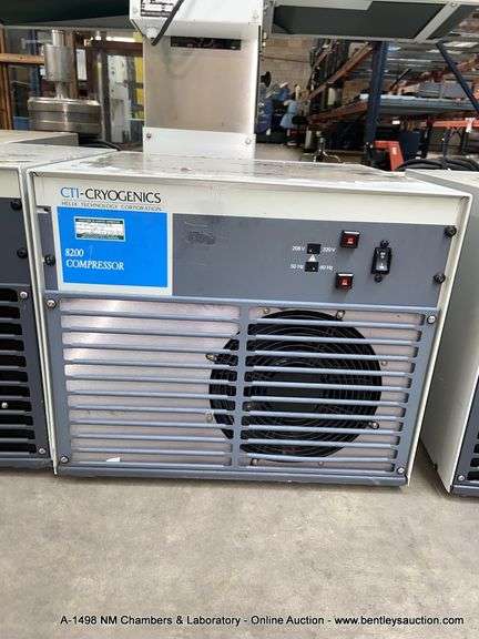 CTI-CRYOGENICS 8200 COMPRESSOR - Bentley & Associates, LLC