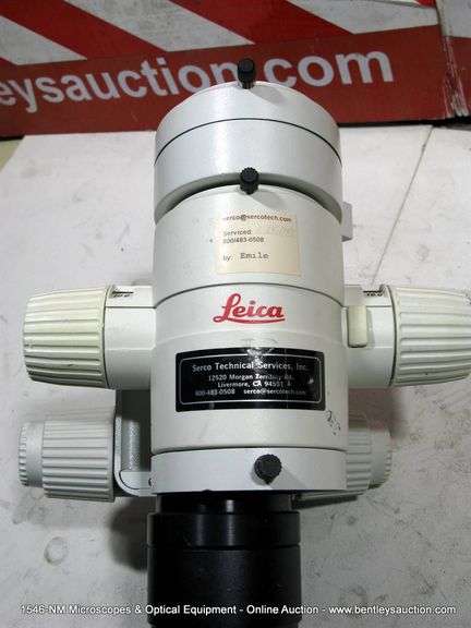 LEICA MZ125 MICROSCOPE HEAD - Bentley & Associates, LLC