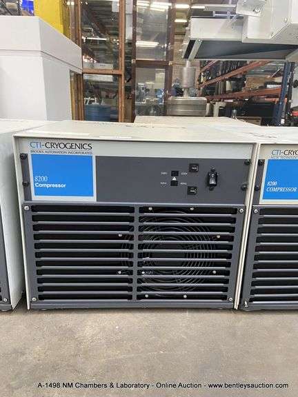 CTI-CRYOGENICS 8200 COMPRESSOR - Bentley & Associates, LLC